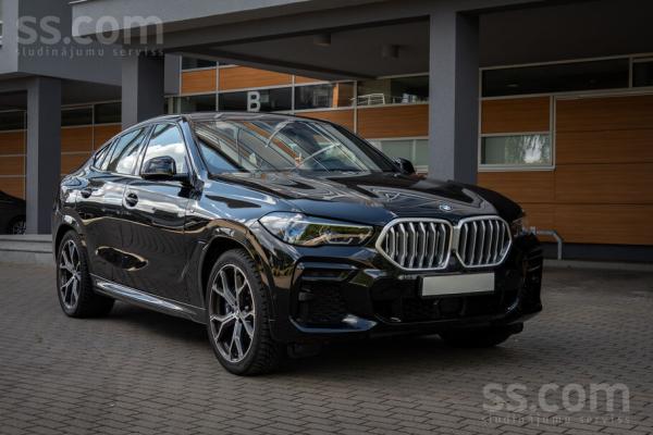 Melns BMW X6 2022 Rīga, ar dzinēja tilpumu 3.00 L un nobraukumu 38 tūkst. km par 59990 €, foto 3 vietnē AUTOMOTO.COM.LV