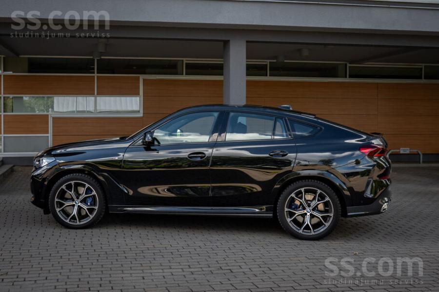 Melns BMW X6 2022 Rīga, ar dzinēja tilpumu 3.00 L un nobraukumu 38 tūkst. km par 59990 €, foto 5 vietnē AUTOMOTO.COM.LV