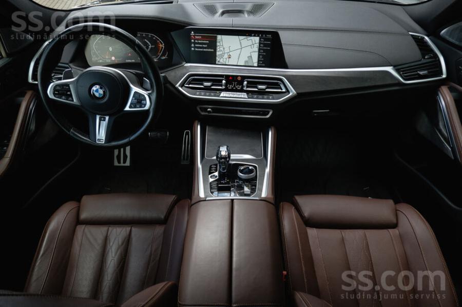 Melns BMW X6 2022 Rīga, ar dzinēja tilpumu 3.00 L un nobraukumu 38 tūkst. km par 59990 €, foto 12 vietnē AUTOMOTO.COM.LV
