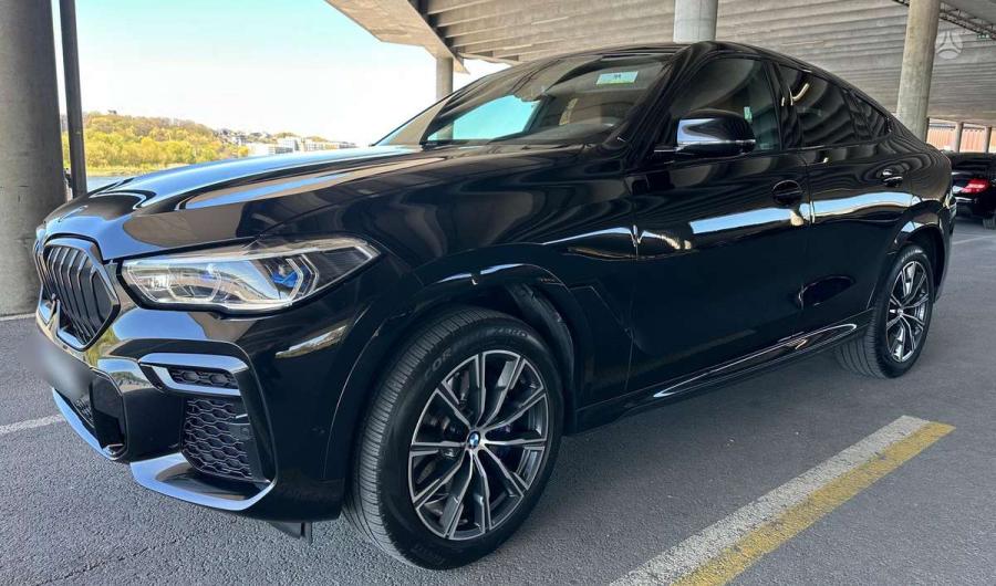 Melns BMW X6 2022 Klaipėda, ar dzinēja tilpumu 3.00 L un nobraukumu 100 tūkst. km par 52900 €, foto 8 vietnē AUTOMOTO.COM.LV