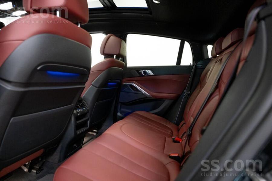 Melns BMW X6 2022 Rīga, ar dzinēja tilpumu 3.00 L un nobraukumu 79 tūkst. km par 57500 €, foto 8 vietnē AUTOMOTO.COM.LV
