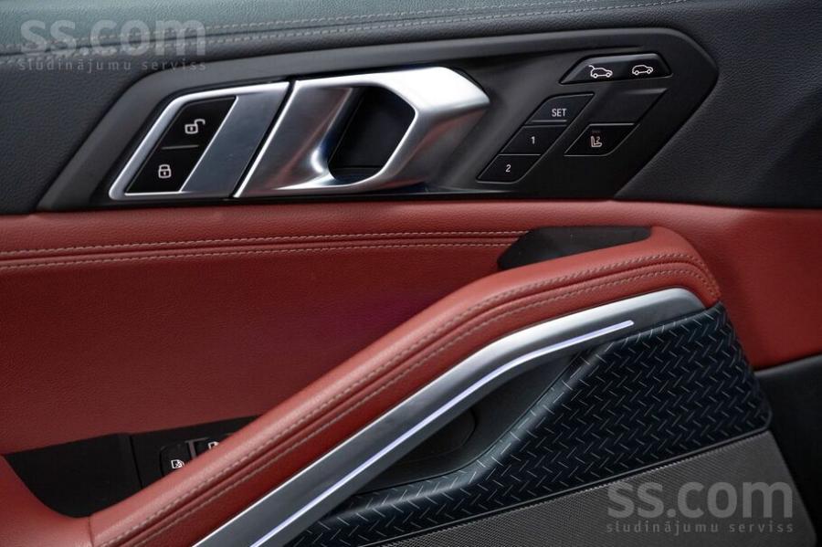 Melns BMW X6 2022 Rīga, ar dzinēja tilpumu 3.00 L un nobraukumu 79 tūkst. km par 57500 €, foto 24 vietnē AUTOMOTO.COM.LV