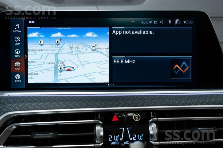 Melns BMW X6 2022 Rīga, ar dzinēja tilpumu 3.00 L un nobraukumu 79 tūkst. km par 57500 €, foto 26 vietnē AUTOMOTO.COM.LV