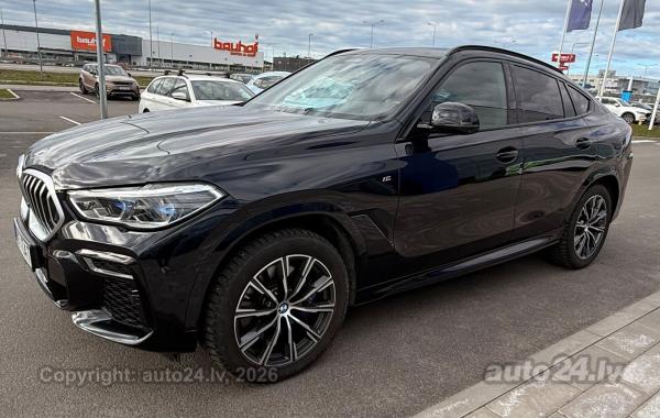 Melns BMW X6 2023 Tallina, ar dzinēja tilpumu 3.00 L un nobraukumu 40 tūkst. km par 75500 €, foto 1 vietnē AUTOMOTO.COM.LV