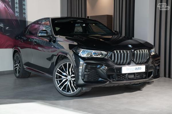 Melns BMW X6 2023 Kauņa, ar dzinēja tilpumu 3.00 L un nobraukumu 52 tūkst. km par 67471 €, foto 3 vietnē AUTOMOTO.COM.LV
