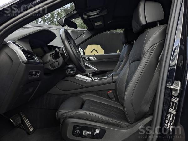 БМВ Х6 2023 в Тукумс на AUTOMOTO.COM.LV Черный БМВ Х6 2023 в Тукумс, объемом двигателя 3.00 л и пробегом 64 тыс. км за 59990 €, фото 7 на AUTOMOTO.COM.LV