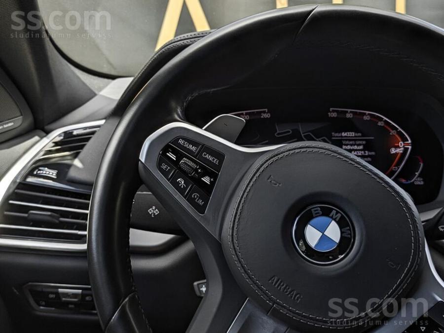 Черный БМВ Х6 2023 в Тукумс, объемом двигателя 3.00 л и пробегом 64 тыс. км за 59990 €, фото 12 на AUTOMOTO.COM.LV