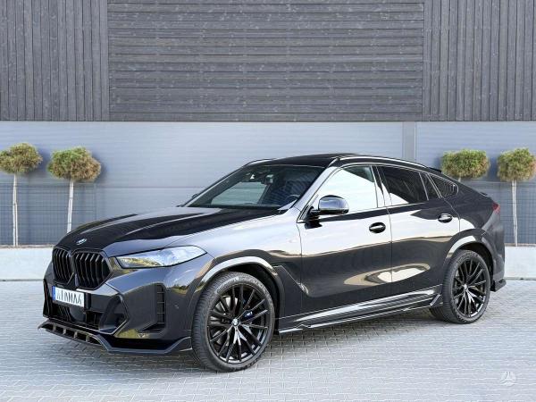 Melns BMW X6 2023 Šauļi, ar dzinēja tilpumu 2.99 L un nobraukumu 66 tūkst. km par 81500 €, foto 2 vietnē AUTOMOTO.COM.LV