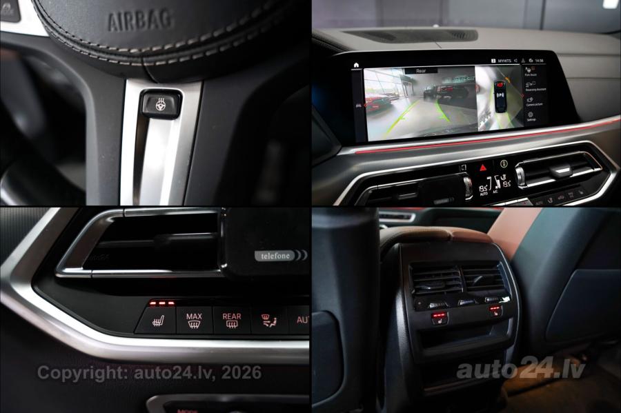 Черный БМВ Х6 2023 в Таллин, объемом двигателя 3.00 л и пробегом 31 тыс. км за 69900 €, фото 16 на AUTOMOTO.COM.LV