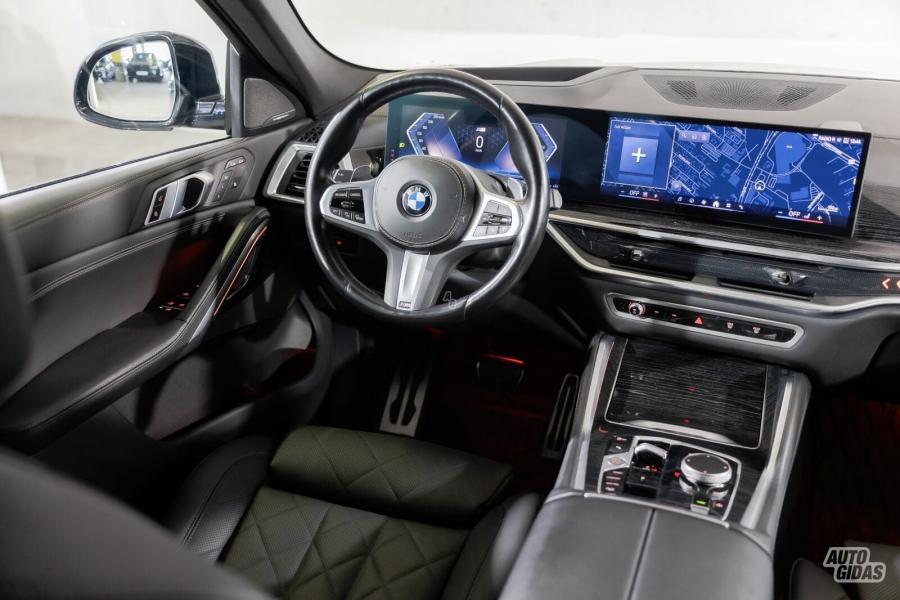 Melns BMW X6 2023 Viļņa, ar dzinēja tilpumu 3.00 L un nobraukumu 85 tūkst. km par 73491 €, foto 27 vietnē AUTOMOTO.COM.LV
