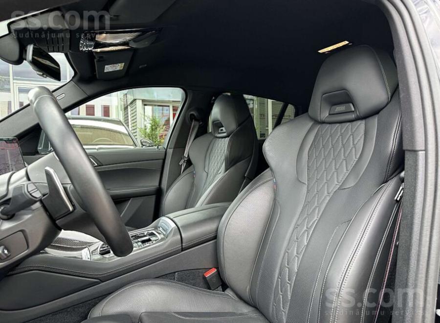 Melns BMW X6 2024 Tukums, ar dzinēja tilpumu 3.00 L un nobraukumu 0 tūkst. km par 88880 €, foto 5 vietnē AUTOMOTO.COM.LV
