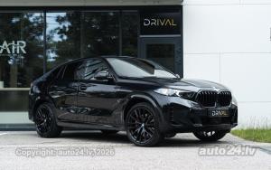 Melns BMW X6 2024 Tallina, ar dzinēja tilpumu 3.00 L un nobraukumu 56 tūkst. km par 85900 €, foto  vietnē AUTOMOTO.COM.LV
