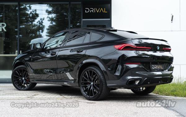 Melns BMW X6 2024 Tallina, ar dzinēja tilpumu 3.00 L un nobraukumu 56 tūkst. km par 85900 €, foto 5 vietnē AUTOMOTO.COM.LV