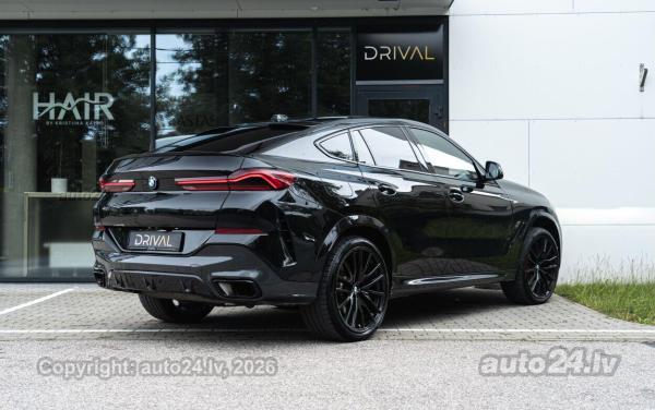Melns BMW X6 2024 Tallina, ar dzinēja tilpumu 3.00 L un nobraukumu 56 tūkst. km par 85900 €, foto 6 vietnē AUTOMOTO.COM.LV