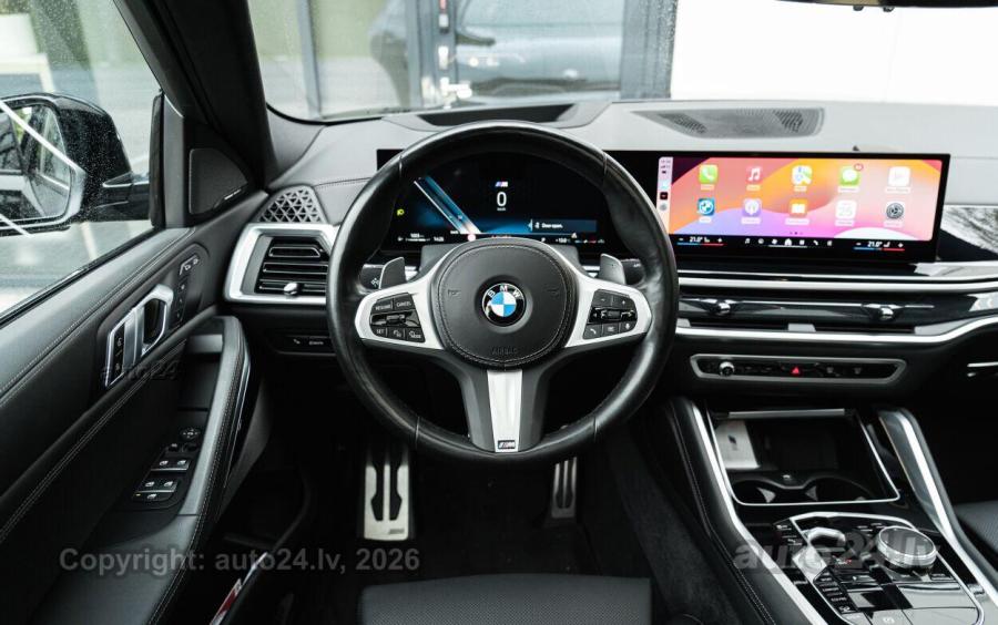 Melns BMW X6 2024 Tallina, ar dzinēja tilpumu 3.00 L un nobraukumu 56 tūkst. km par 85900 €, foto 7 vietnē AUTOMOTO.COM.LV