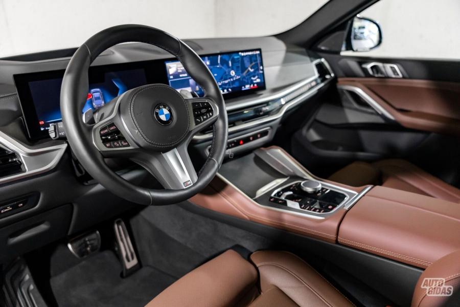 Melns BMW X6 2024 Viļņa, ar dzinēja tilpumu 3.00 L un nobraukumu 25 tūkst. km par 85865 €, foto 16 vietnē AUTOMOTO.COM.LV
