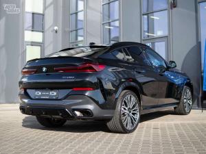 Black BMW X6 2024 in Marijampole, with an engine capacity of 3.00 L and mileage of 28 thousand km for 79950 €, photo 11 on AUTOMOTO.COM.LV