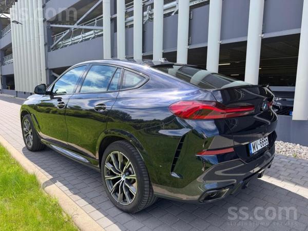 Melns BMW X6 2024 Rīga, ar dzinēja tilpumu 3.00 L un nobraukumu 62 tūkst. km par 65900 €, foto 3 vietnē AUTOMOTO.COM.LV