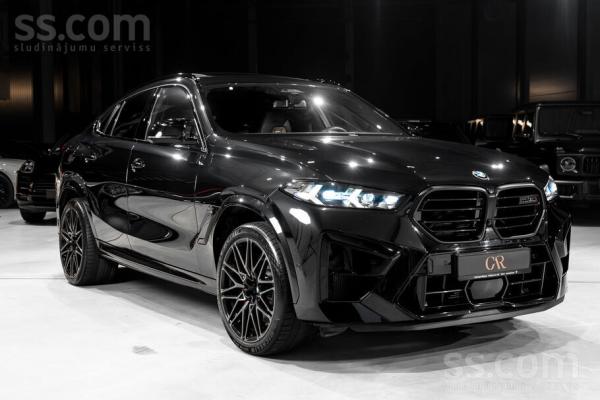 Black BMW X6 2024 in Riga, with an engine capacity of 4.40 L and mileage of 17 thousand km for 115000 €, photo 2 on AUTOMOTO.COM.LV