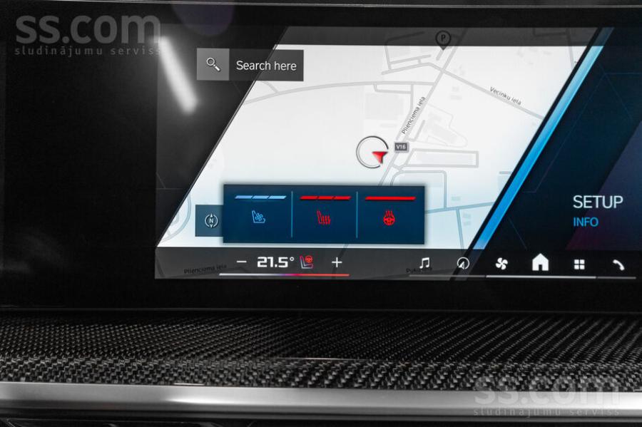 Black BMW X6 2024 in Riga, with an engine capacity of 4.40 L and mileage of 17 thousand km for 115000 €, photo 22 on AUTOMOTO.COM.LV