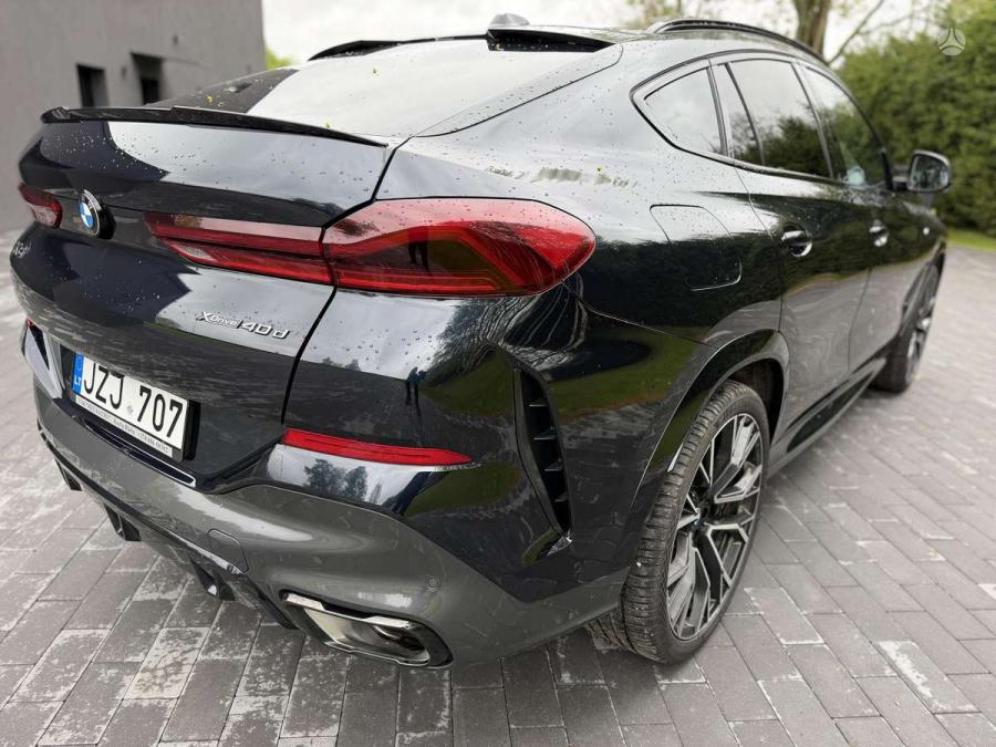 Melns BMW X6 2024 Kauņa, ar dzinēja tilpumu 3.00 L un nobraukumu 37 tūkst. km par 87500 €, foto 13 vietnē AUTOMOTO.COM.LV