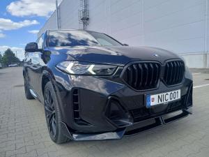 Black BMW X6 2024 in Vilnius, with an engine capacity of 2.99 L and mileage of 66 thousand km for 81615 €, photo 3 on AUTOMOTO.COM.LV