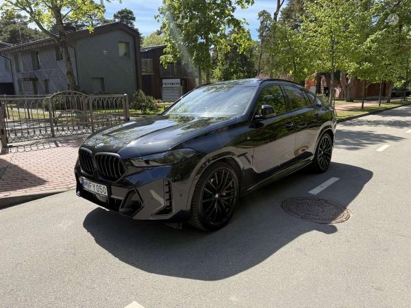 Melns BMW X6 2024 Klaipėda, ar dzinēja tilpumu 2.99 L un nobraukumu 64 tūkst. km par 72900 €, foto 2 vietnē AUTOMOTO.COM.LV