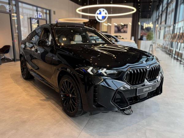 Melns BMW X6 2025 Kauņa, ar dzinēja tilpumu 2.99 L un nobraukumu 14 tūkst. km par 99500 €, foto 2 vietnē AUTOMOTO.COM.LV