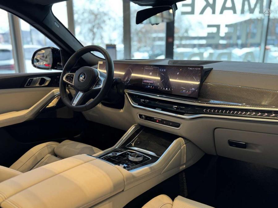 Melns BMW X6 2025 Kauņa, ar dzinēja tilpumu 2.99 L un nobraukumu 14 tūkst. km par 99500 €, foto 9 vietnē AUTOMOTO.COM.LV