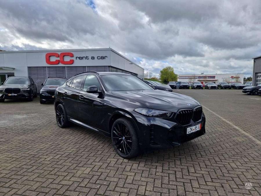 Melns BMW X6 2025 Kauņa, ar dzinēja tilpumu 0.30 L un nobraukumu 30 tūkst. km par 88000 €, foto 12 vietnē AUTOMOTO.COM.LV