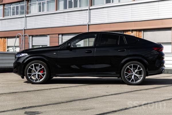 Melns BMW X6 2025 Rīga, ar dzinēja tilpumu 3.00 L un nobraukumu 19 tūkst. km par 87000 €, foto 6 vietnē AUTOMOTO.COM.LV
