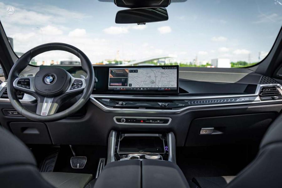 Черный БМВ Х6 2025 в Вильнюс, объемом двигателя 2.99 л и пробегом 26 тыс. км за 74500 €, фото 30 на AUTOMOTO.COM.LV