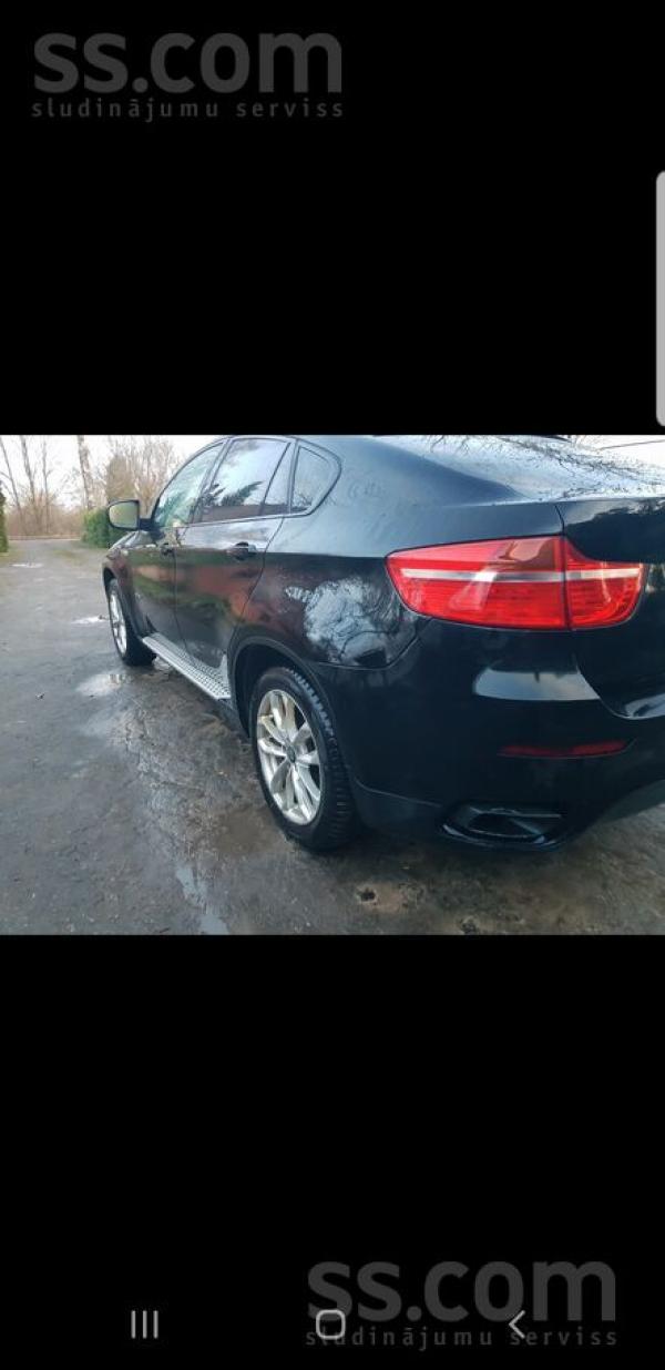 Melns BMW X6 2010 Jelgava, ar dzinēja tilpumu 4.00 L un nobraukumu 278 tūkst. km par 13550 €, foto 1 vietnē AUTOMOTO.COM.LV
