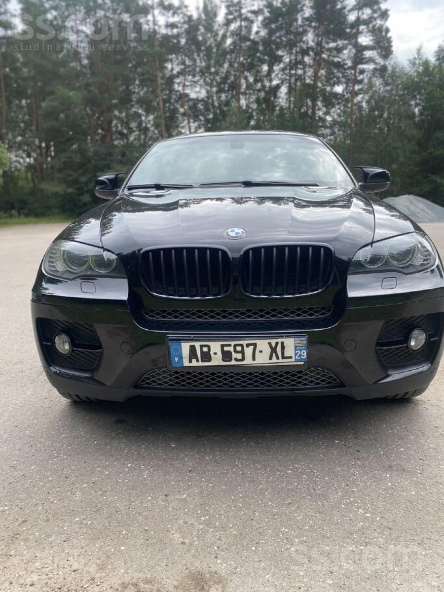 Melns BMW X6 2012 Rīga, ar dzinēja tilpumu 3.00 L un nobraukumu 300 tūkst. km par 13900 €, foto 1 vietnē AUTOMOTO.COM.LV