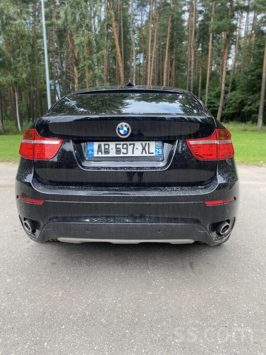 Melns BMW X6 2012 Rīga, ar dzinēja tilpumu 3.00 L un nobraukumu 300 tūkst. km par 13900 €, foto 5 vietnē AUTOMOTO.COM.LV