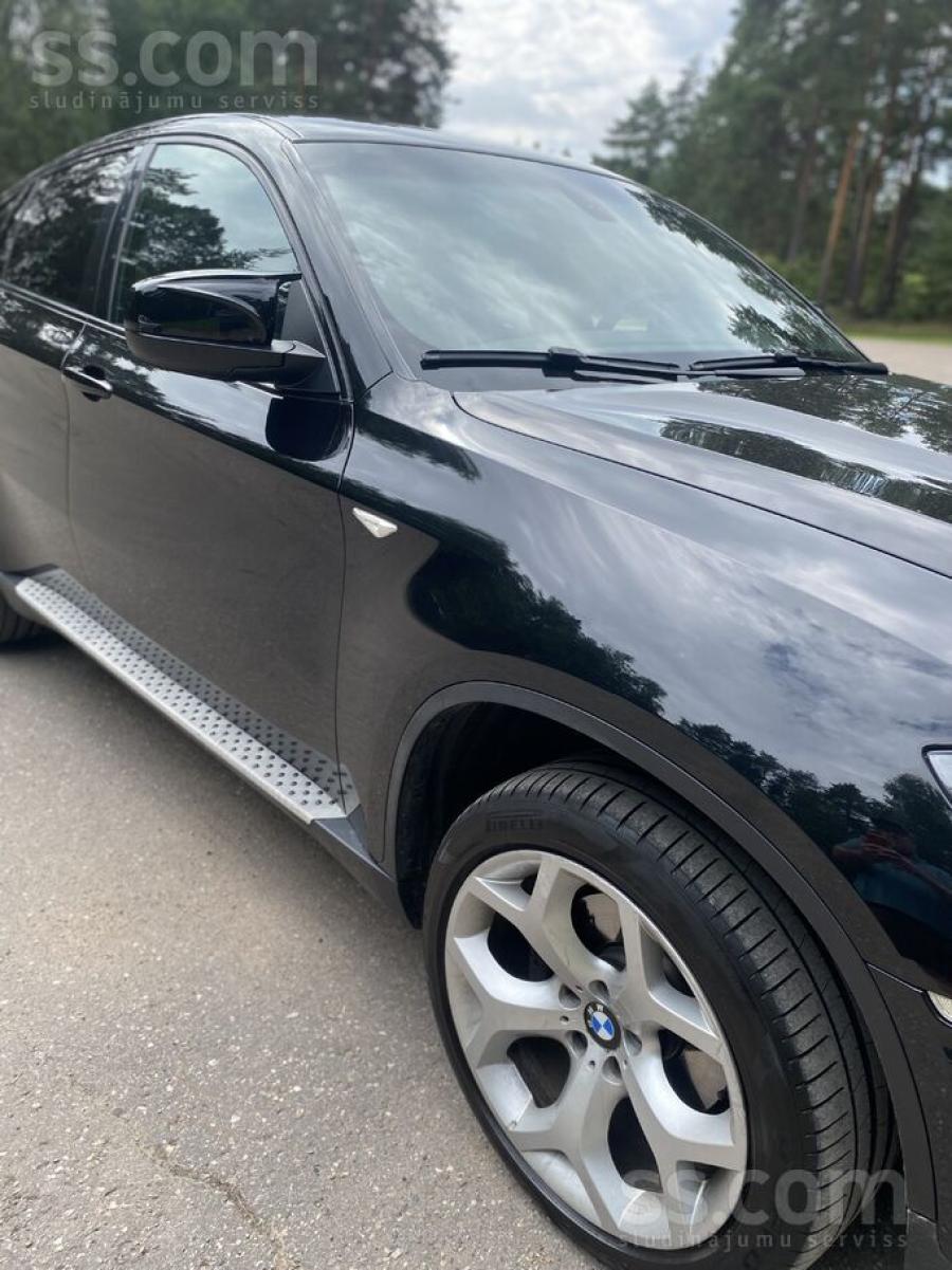 Melns BMW X6 2012 Rīga, ar dzinēja tilpumu 3.00 L un nobraukumu 300 tūkst. km par 13900 €, foto 15 vietnē AUTOMOTO.COM.LV