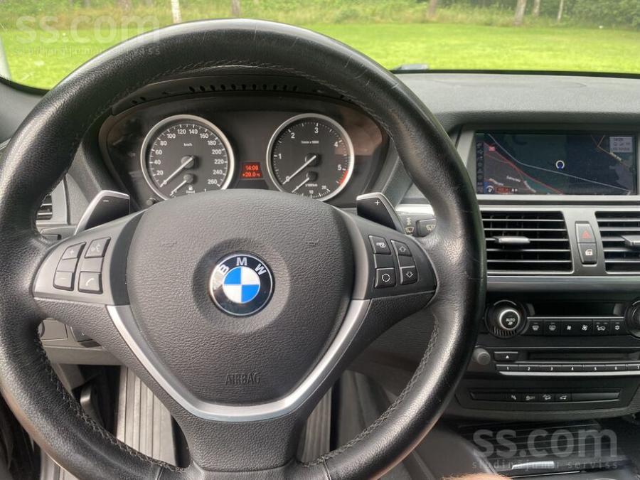 Melns BMW X6 2012 Rīga, ar dzinēja tilpumu 3.00 L un nobraukumu 300 tūkst. km par 13900 €, foto 20 vietnē AUTOMOTO.COM.LV