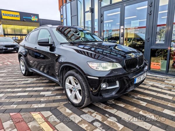 Black BMW X6 2013 in Tallinn, with an engine capacity of 3.00 L and mileage of 202 thousand km for 15990 €, photo 2 on AUTOMOTO.COM.LV
