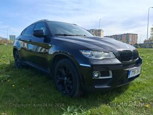 Black BMW X6 2013 in Tallinn, with an engine capacity of 3.00 L and mileage of 205 thousand km for 15990 €, photo 3 on AUTOMOTO.COM.LV