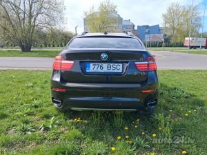 Black BMW X6 2013 in Tallinn, with an engine capacity of 3.00 L and mileage of 205 thousand km for 15990 €, photo 6 on AUTOMOTO.COM.LV