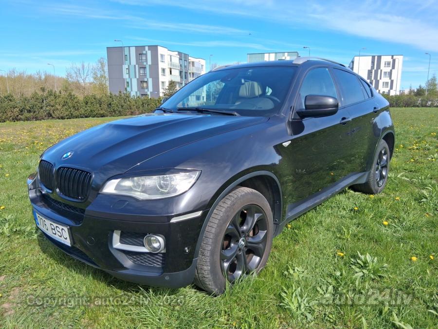 Black BMW X6 2013 in Tallinn, with an engine capacity of 3.00 L and mileage of 205 thousand km for 15990 €, photo 10 on AUTOMOTO.COM.LV