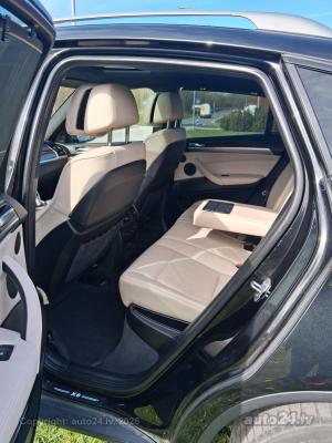 Black BMW X6 2013 in Tallinn, with an engine capacity of 3.00 L and mileage of 205 thousand km for 15990 €, photo 12 on AUTOMOTO.COM.LV