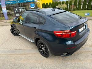 Black BMW X6 2013 in Aizkraukle, with an engine capacity of 3.00 L and mileage of 360 thousand km for 14500 €, photo 3 on AUTOMOTO.COM.LV