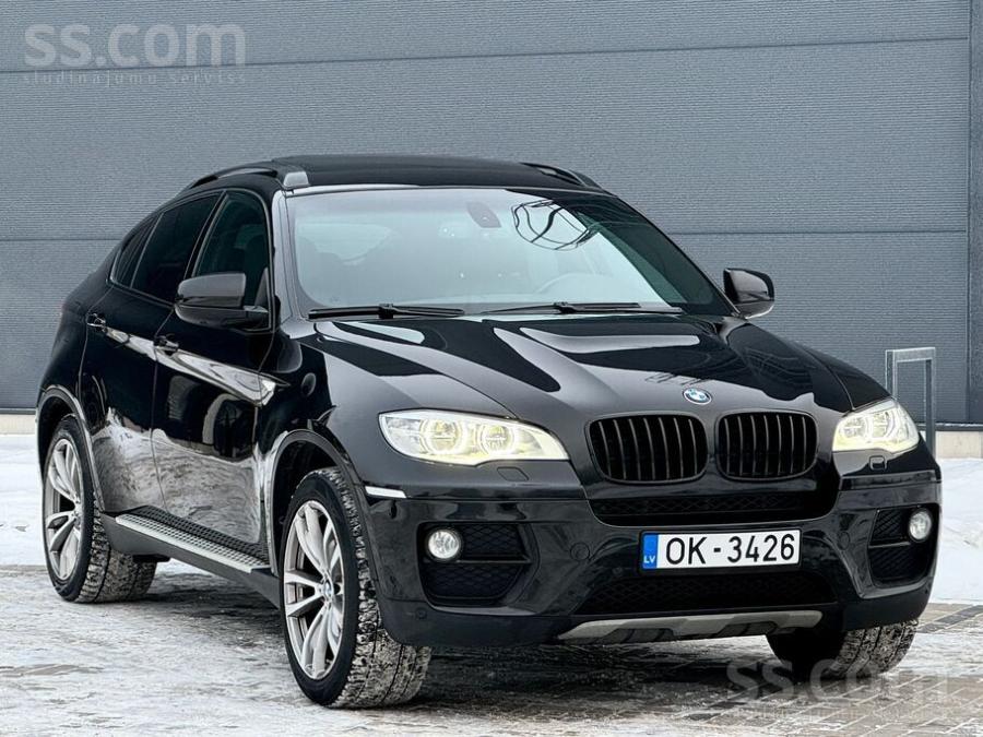 Melns BMW X6 2014 Rīga, ar dzinēja tilpumu 3.00 L un nobraukumu 172 tūkst. km par 15900 €, foto 5 vietnē AUTOMOTO.COM.LV