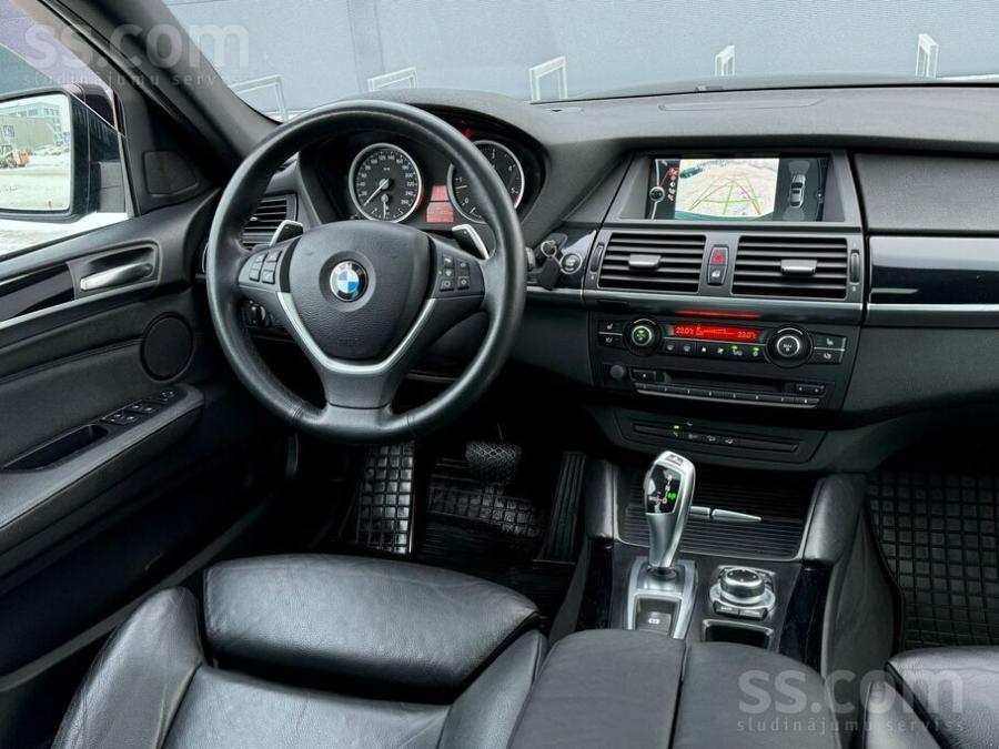 Melns BMW X6 2014 Rīga, ar dzinēja tilpumu 3.00 L un nobraukumu 172 tūkst. km par 15900 €, foto 12 vietnē AUTOMOTO.COM.LV