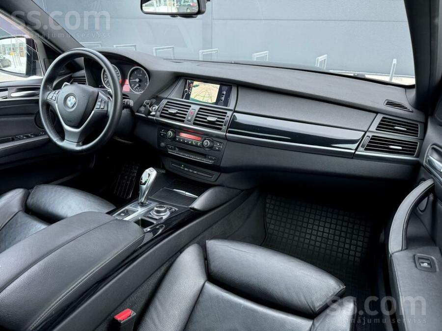Melns BMW X6 2014 Rīga, ar dzinēja tilpumu 3.00 L un nobraukumu 172 tūkst. km par 15900 €, foto 13 vietnē AUTOMOTO.COM.LV