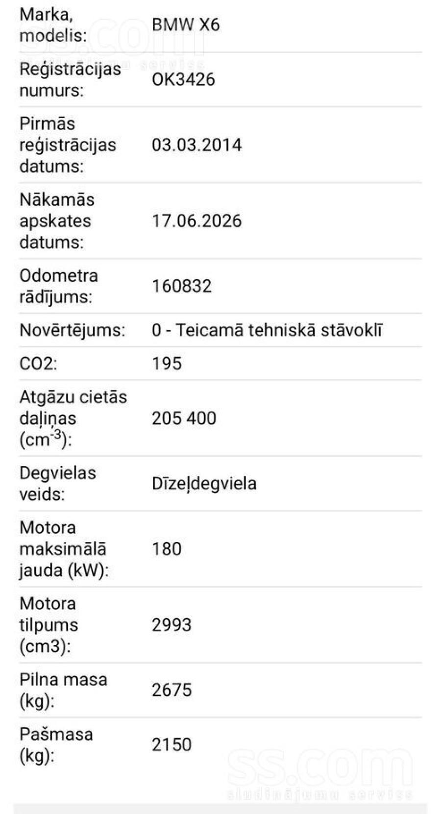 Melns BMW X6 2014 Rīga, ar dzinēja tilpumu 3.00 L un nobraukumu 172 tūkst. km par 15900 €, foto 29 vietnē AUTOMOTO.COM.LV