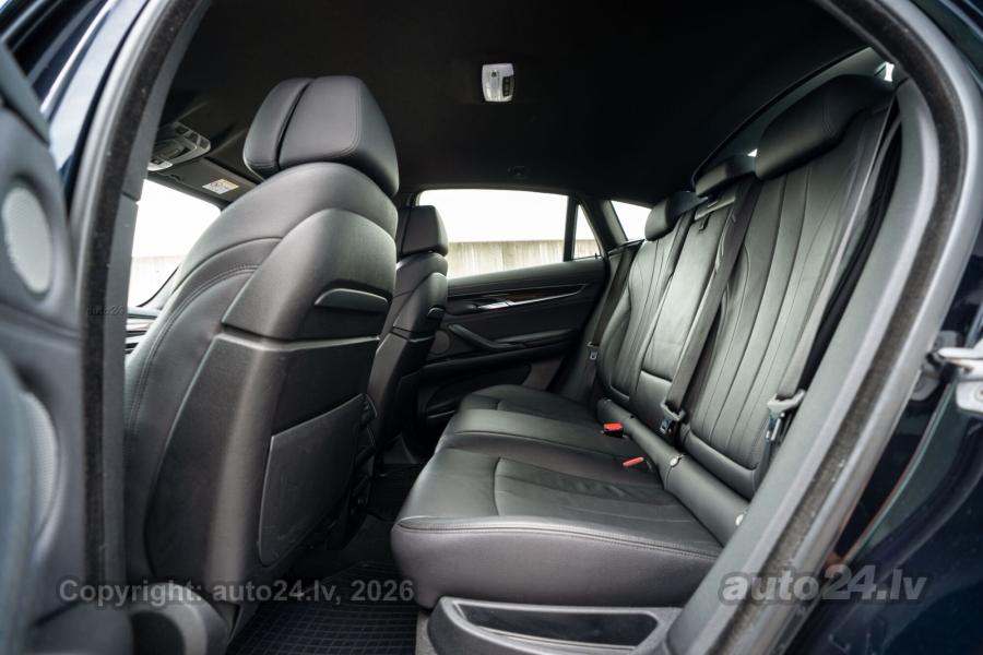 Melns BMW X6 2016 Tartu, ar dzinēja tilpumu 3.00 L un nobraukumu 167 tūkst. km par 26490 €, foto 19 vietnē AUTOMOTO.COM.LV