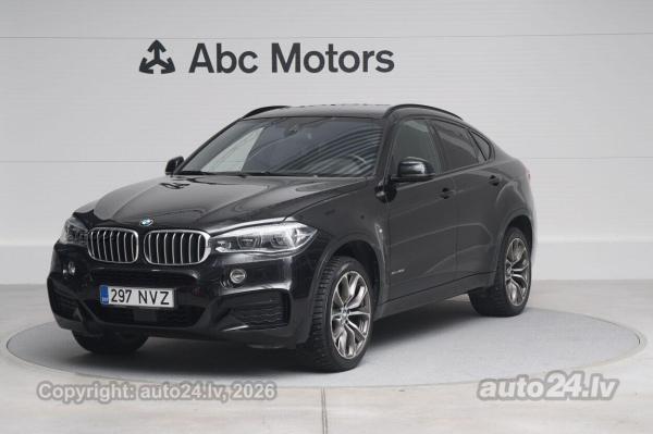 Black BMW X6 2018 in Tallinn, with an engine capacity of 3.00 L and mileage of 168 thousand km for 29900 €, photo 1 on AUTOMOTO.COM.LV
