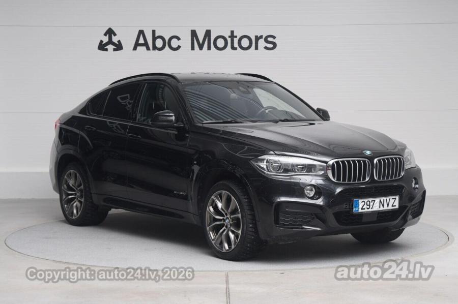 Black BMW X6 2018 in Tallinn, with an engine capacity of 3.00 L and mileage of 168 thousand km for 29900 €, photo 3 on AUTOMOTO.COM.LV